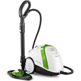 Polti Dampfreiniger "VAPORETTO SMART 110 ECO", gr&uuml;n (wei&szlig;, gr&uuml;n), B:27cm H:40cm T:29cm, Mehrzwecksauger