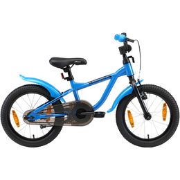 Kinderfahrrad L&Ouml;WENRAD "Sport" Gr. 23, blau, Fahrr&auml;der, Kinder, 23cm, 16 Zoll (40,64cm)