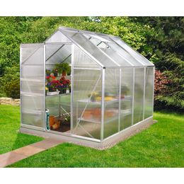 Gew&auml;chshaus Vitavia "Venus 5000", silber (silberfarben), B:192cm T:254cm, Gew&auml;chsh&auml;user
