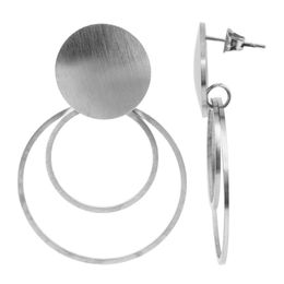 Adelia&acute;s Paar Ohrh&auml;nger ADELIA&acute;S "Damen Ohrringe &ndash; Ohrstecker aus Edelstahl", Damen, Gr. Damen, Edelstahl, silber, Ohrringe, Ideal als Geschenk zum Muttertag