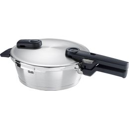 Schnellkochtopf Fissler "Vitaquick Premium", silber (silberfarben), B:25cm H:12cm L:42,5cm &Oslash;:22cm, T&ouml;pfe, Schnellkochtopf, Premium Qualit&auml;t &ndash; Made in Germany