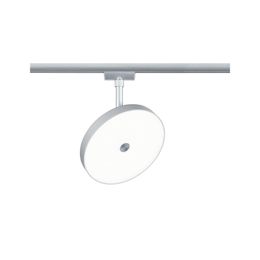 Paulmann Schienensystem-Leuchten "URail Schienenspot Hildor 850lm 15W 4000K 230V Chrom matt", grau (chromfarben), 1, &Oslash; 16,2cm H: 22,5cm, 1 Stk., Leuchten, 3-Step-Dimmbar, LED Schienensystem