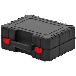 Werkzeugbox Prosperplast "HEAVY", schwarz (schwarz, rot), B:38,4cm H:14,4cm T:33,5cm, Kunststoff, Aufbewahrungsboxen, 38,4 x 33,5 x 14,4 kg