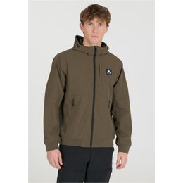 Outdoorjacke WHISTLER "Haraldo", Herren, Gr. L, gr&uuml;n (dunkelgr&uuml;n), 100% Polyester, unifarben, normal, ohne Ausschnitt, Jacken Outdoorjacke, aus atmungsaktivem Material