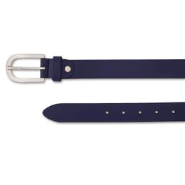 Bernd G&ouml;tz BERND G&Ouml;TZ Damen Lederg&uuml;rtel "Lederg&uuml;rtel mit stilvoller Schlie&szlig;e in Hufeisenform", blau, Gr. 100, Rindsleder, G&uuml;rtel
