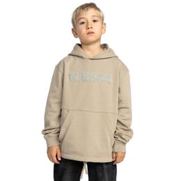 Kapuzensweatshirt DC Shoes "Mortar", Jungen, Gr. 10(140-148cm), beige (crockery), [Hauptstoff] 100% Baumwolle, Sweatshirts