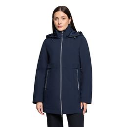 Funktionsjacke Betty Barclay "Damen mit Funktion", Damen, Gr. 36, dunkelblau, Obermaterial: 100% Polyester; Futter: 100% Polyester; F&uuml;llung: 100% Polyester, l&auml;ssig geschnitten, Jacken Funktionsjacke
