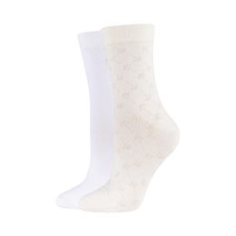 JOOP! Socken JOOP, Damen, Gr. 39-42, light beige, Obermaterial: 70% Baumwolle, 28% Polyester, 2% Elasthan, Socken Socken
