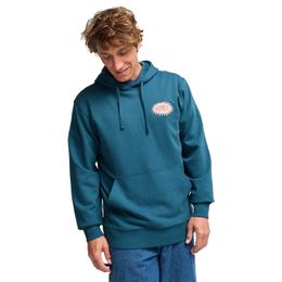 Hoodie Billabong "Foundation", Herren, Gr. S, real teal, Obermaterial: 55% Baumwolle, 25% Baumwolle, 20% Polyester;, Sweatshirts Hoodie