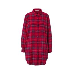 Tchibo - Flanell-Nachthemd - Damen - Gr. XL - dunkelblau