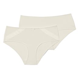 Tchibo - 2 Pantys - Damen - Gr. M - creme
