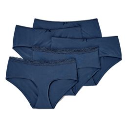 Tchibo - 5 Pantys - Damen - Gr. XXL - blau