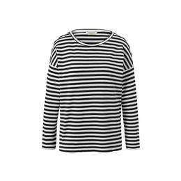 Tchibo - Gestreiftes Langarmshirt - Damen - Gr. XXL - schwarz/gestreift