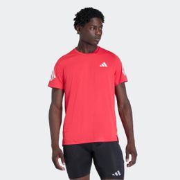 Laufshirt adidas Performance "ADI365/// T M", Herren, Gr. L, pure ruby, Obermaterial: 100% Polyester, Rundhals, Shirts Laufshirt