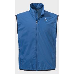 Sch&ouml;ffel Funktionsweste SCH&Ouml;FFEL "Vest Style Cannobio MNS", Herren, Gr. 48, blau (8405, blau), Oberstoff: 100% Nylon; (Coating: Polyurethan), ohne Ausschnitt, Westen Funktionsweste