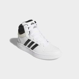 Sneaker adidas Sportswear "HOOPS MID CLASSIC", Herren, Gr. 44,5, cloud wei&szlig;, core schwarz, orbit grau, Synthetik, Schuhe Sneaker