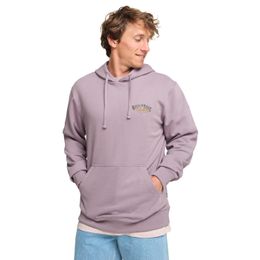 Hoodie Billabong "Foundation", Herren, Gr. S, lila ash, Obermaterial: 55% Baumwolle, 25% Baumwolle, 20% Polyester;, Sweatshirts Hoodie