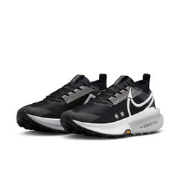 Trailrunningschuh Nike "ZOOMX ZEGAMA TRAIL 2", Herren, Gr. 42, schwarz, wei&szlig;, wolf grau, anthrazit, Synthetik, Textil, Schuhe Trailrunningschuh, griffige Sohle f&uuml;r Grip im Trail