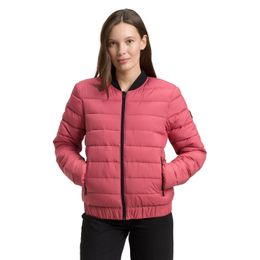 Steppjacke Tom Tailor, Damen, Gr. XXL, cozy pink, Steppware, Obermaterial: 100% Polyester. Futter: 100% Polyester, unifarben, regular fit normal, elastischer Bund, Jacken Steppjacke, mit elastischem Bund
