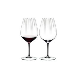 Rotweinglas "Cabernet Merlotgl&auml;ser Performance 834 ml 2er Set transparent", bunt (transparent), B:10,5cm H:24,5cm &Oslash;:10,5cm, Glas, RIEDEL THE WINE GLASS COMPANY, Trinkgef&auml;&szlig;e, Rotweinglas, Sp&uuml;lmaschinenfest