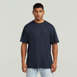 G-Star Raw T-Shirt G-STAR "True Regular", Herren, Gr. L, salute, Jersey, Obermaterial: 100% Baumwolle, unifarben, regular fit h&uuml;ftbedeckend, Rundhals, abgesteppte Kante, Shirts T-Shirt, aus Baumwolle, Rundhals