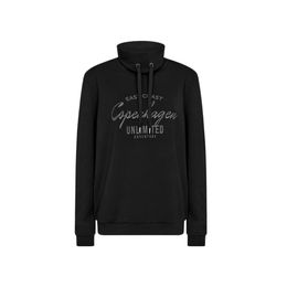 soyaconcept Sweatshirt 'Banu 186' Damen Gr&ouml;&szlig;e S grau / schwarz