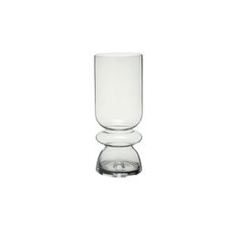 HOME STORY Vase grau Glas Ma&szlig;e (cm): B: 14,5 H: 36 &raquo; M&ouml;bel Kraft
