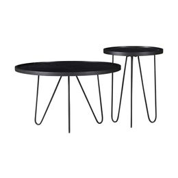 M&ouml;bel Kraft Couchtisch 2er Set schwarz &raquo; M&ouml;bel Kraft