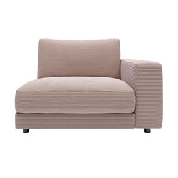 Jette Home Element Einsitzer Armlehne rechts in Cord Modulsofa Sila rosa/pink Ma&szlig;e (cm): B: 125 H: 85 T: 127.0 &raquo; M&ouml;bel Kraft
