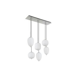 Globo Lighting Pendelleuchte silber Ma&szlig;e (cm): B: 80 H: 120 T: 34.0 &raquo; M&ouml;bel Kraft