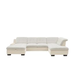 Kollektion Kraft Wohnlandschaft Davinci creme Ma&szlig;e (cm): B: 346 H: 104 T: 195.0 &raquo; M&ouml;bel Kraft