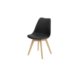 M&ouml;bel Kraft Schalenstuhl schwarz Ma&szlig;e (cm): B: 49 H: 84 T: 51.0 &raquo; M&ouml;bel Kraft
