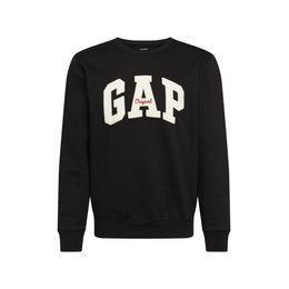 GAP Sweatshirt Herren Gr&ouml;&szlig;e S schwarz / wei&szlig;