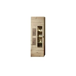 Primo Vitrine Madera II holzfarben Ma&szlig;e (cm): B: 65 H: 201 T: 37.0 &raquo; M&ouml;bel Kraft