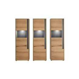 M&ouml;bel Kraft Wohnwand holzfarben Ma&szlig;e (cm): B: 190 H: 155 T: 40.0 &raquo; M&ouml;bel Kraft