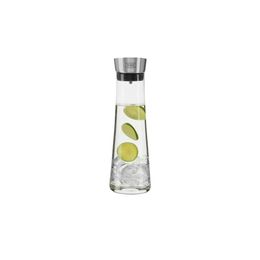 KHG Karaffe transparent/klar Glas,Silikon,Edelstahl Ma&szlig;e (cm): H: 31,5 &Oslash;: 10.0 &raquo; M&ouml;bel Kraft