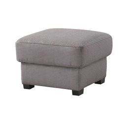 bobb Hocker mit Boxspringpolsterung Lisa de Luxe grau Ma&szlig;e (cm): B: 61 H: 47 T: 61.0 &raquo; M&ouml;bel Kraft