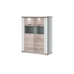 Primo Highboard Titan holzfarben Ma&szlig;e (cm): B: 106 H: 131 T: 42.0 &raquo; M&ouml;bel Kraft