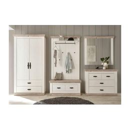 M&ouml;bel Kraft Garderobe wei&szlig; Ma&szlig;e (cm): B: 341 H: 201 T: 45.0 &raquo; M&ouml;bel Kraft