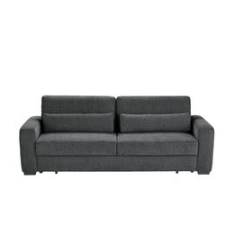 Medium Schlafsofa mit Bettkasten Kingsley De Luxe grau Ma&szlig;e (cm): B: 248 H: 92 T: 107.0 &raquo; M&ouml;bel Kraft