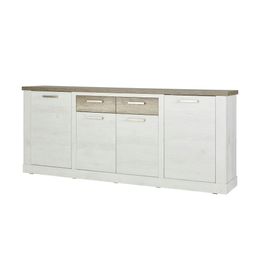 M&ouml;bel Kraft Sideboard holzfarben Ma&szlig;e (cm): B: 213 H: 90 T: 41.0 &raquo; M&ouml;bel Kraft