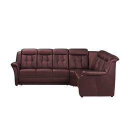 Polsterm&ouml;bel Oelsa Polsterm&ouml;bel Oelsa Komfort-Ecksofa aus Leder Andorra rot Ma&szlig;e (cm): B: 272 H: 99 T: 238.0 &raquo; M&ouml;bel Kraft