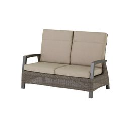 siena GARDEN Lounge-Sofa 2-sitzig Corido grau Ma&szlig;e (cm): B: 146 H: 101 T: 83.0 &raquo; M&ouml;bel Kraft
