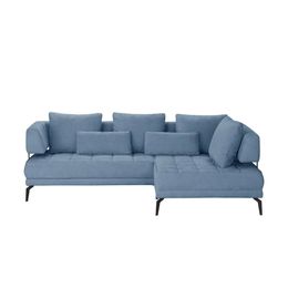 Twist Ecksofa Giotto blau Ma&szlig;e (cm): B: 242 H: 85 T: 176.0 &raquo; M&ouml;bel Kraft