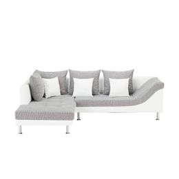 M&ouml;bel Kraft Ecksofa grau Ma&szlig;e (cm): B: 255 H: 86 T: 205.0 &raquo; M&ouml;bel Kraft