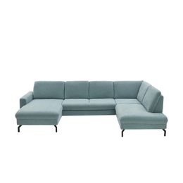 Kollektion Kraft Wohnlandschaft Grace blau Ma&szlig;e (cm): B: 332 H: 89 T: 220.0 &raquo; M&ouml;bel Kraft