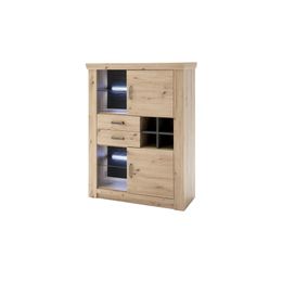 Primo Highboard Marian holzfarben Ma&szlig;e (cm): B: 110 H: 146 T: 45.0 &raquo; M&ouml;bel Kraft