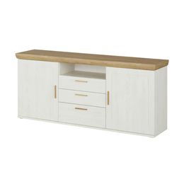Primo Sideboard Jorvic wei&szlig; Ma&szlig;e (cm): B: 194 H: 83 T: 45.0 &raquo; M&ouml;bel Kraft