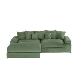 Smart Ecksofa Lionore gr&uuml;n Ma&szlig;e (cm): B: 265 H: 86 T: 203.0 &raquo; M&ouml;bel Kraft