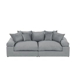 Smart Big Sofa Lionore grau Ma&szlig;e (cm): B: 242 H: 86 T: 121.0 &raquo; M&ouml;bel Kraft
